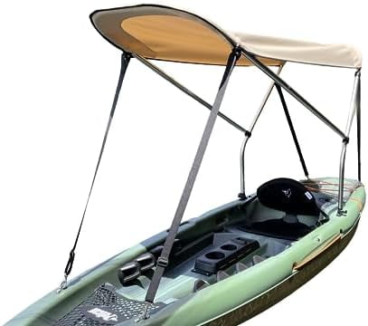 Sun Shade Canopy for Sit on Top Kayak - Perfect Bimini Top/Umbrella for ...