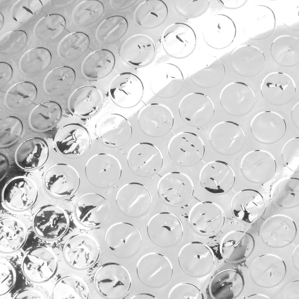 FRCOLOR 140x70cm Car Sunshade Solar Reflective Silver Front Windshield ...