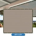 Sun Shade Cloth with Grommets, Privacy Screen Pergola Mesh Cover, 90% ...