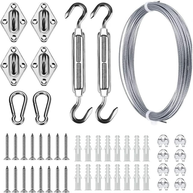 Sun Shade Hardware Kit for Rectangle and Square Sun Shade Sails ...