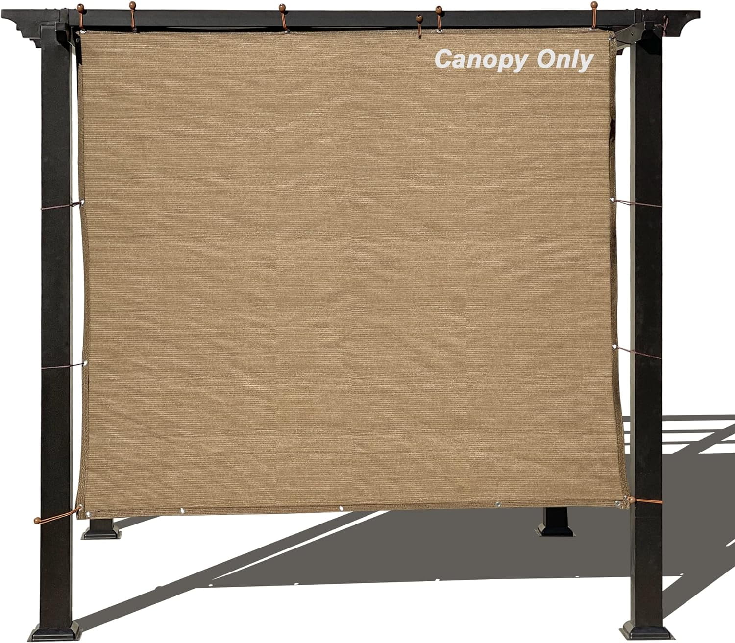 Sun Shade Panel Privacy Screen With Grommets On 4 Sides For Outdoor ...