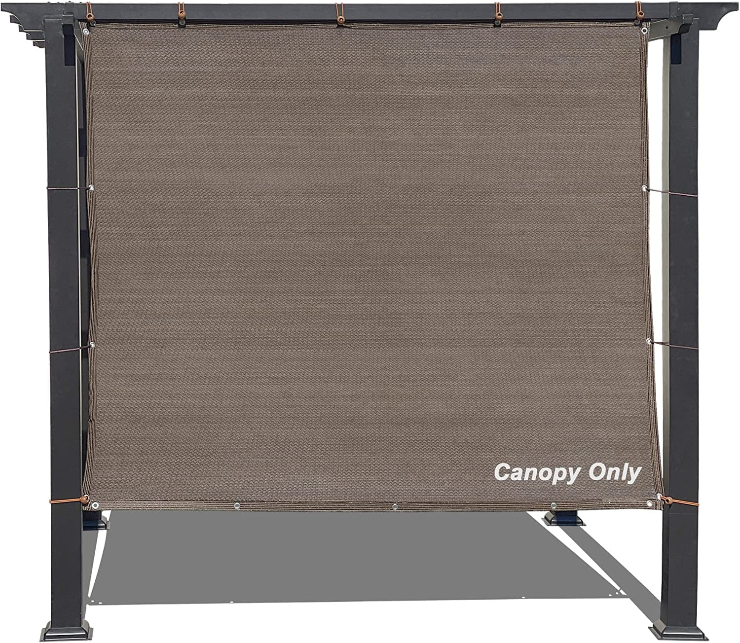 Sun Shade Privacy Panel with Grommets on 4 Sides for Patio, Awning ...