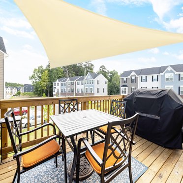 WORKPOINT Sun Shade Sail UV Block Canopy for Patio Backyard Lawn Garden ...