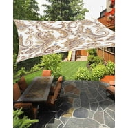 (8'x10')(White) Super Heavy Duty Mesh Tarp Net Sail Sun Shade Awning ...