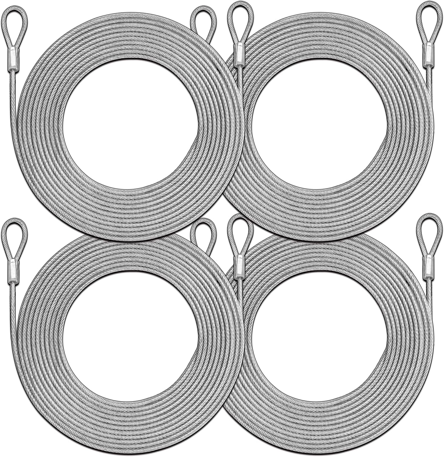 Sun Shade Sail Hardware Kit 4 Pieces Set Stainless Steel Wire Cable ...