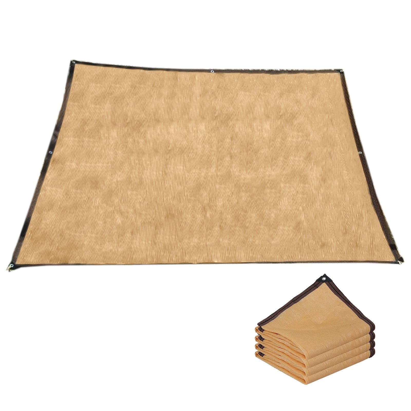 Sun Shade Sail For Outdoor, Mesh Fabric Canopy Cover Rectangle Cloth Screen, Water & Air ...