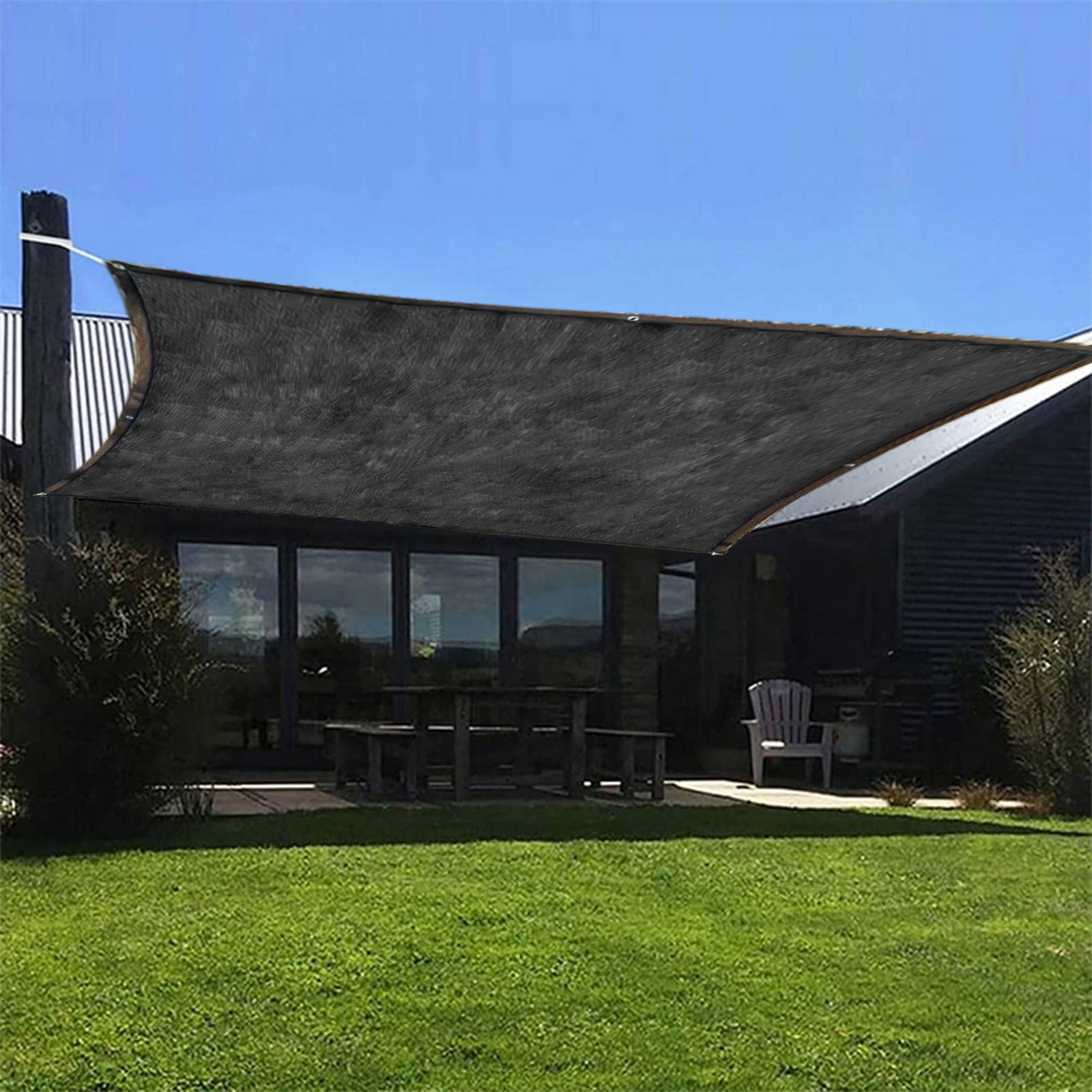 Sun Shade Sail Rectangle,Outdoor Shade Cover Sails for Patios,Awnings ...