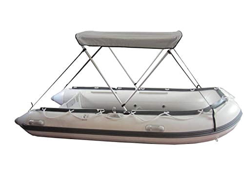 Sun Shade Top Portable Bimini Top Cover Canopy for Inflatable Boat (2 ...