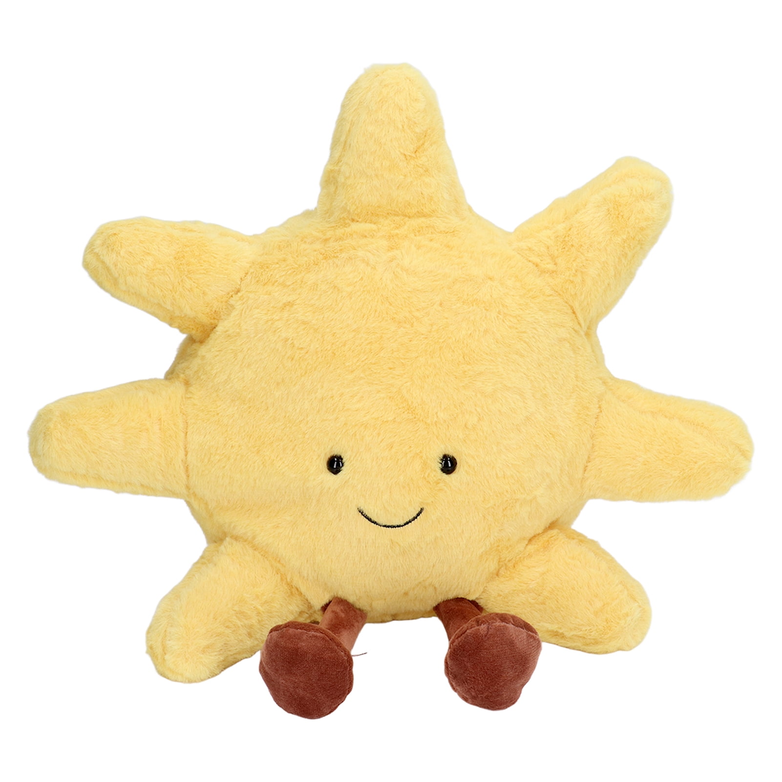 Sun Shaped Plush Toy Soft Skin Friendly Cute Cartoon Decorative Stuffed ...