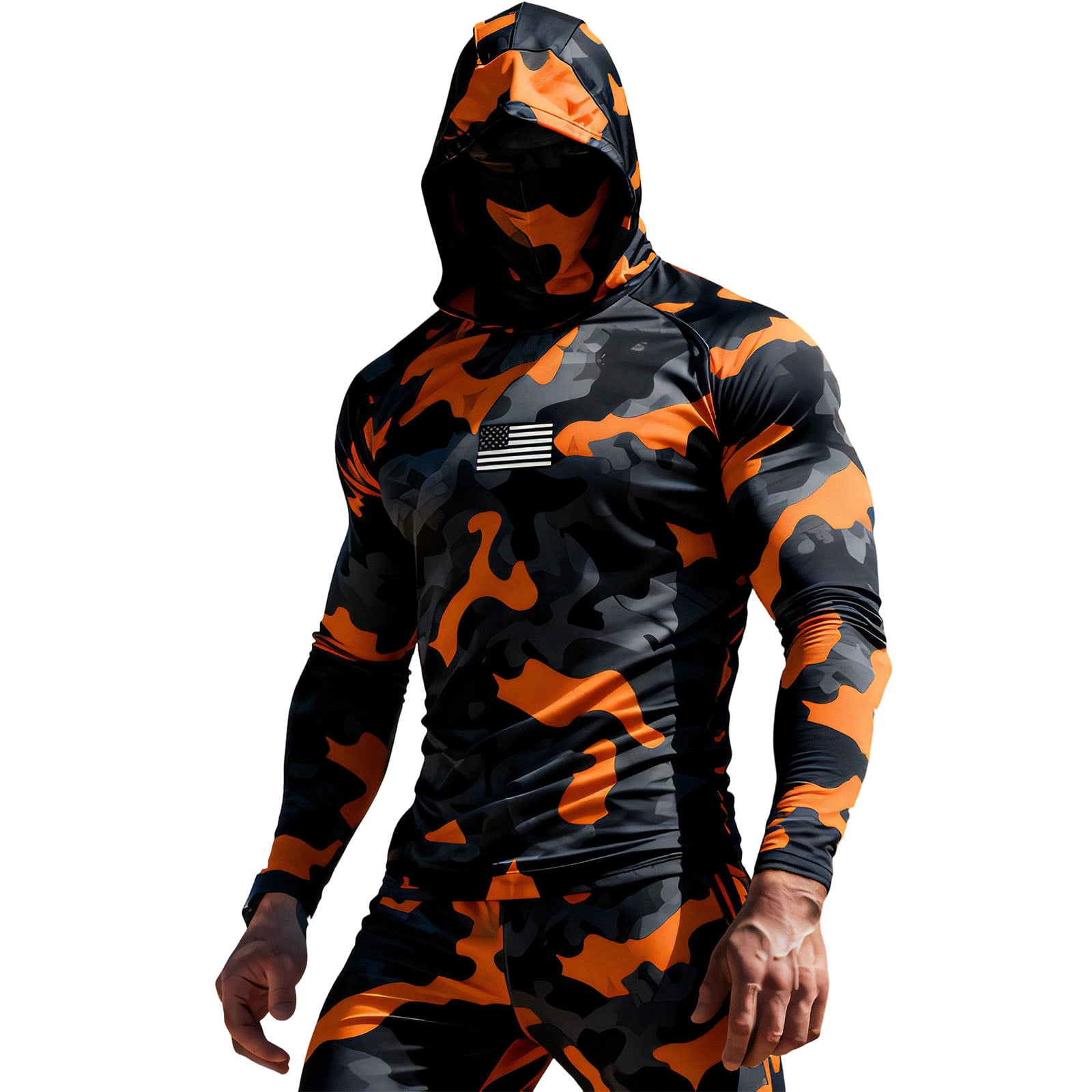 Sun Shirt for Men 2026 Long Sleeve with Hood Fishing Sun Protection ...