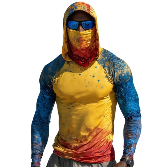 Sun Shirt for Men 2026 Long Sleeve with Hood Fishing Sun Protection ...