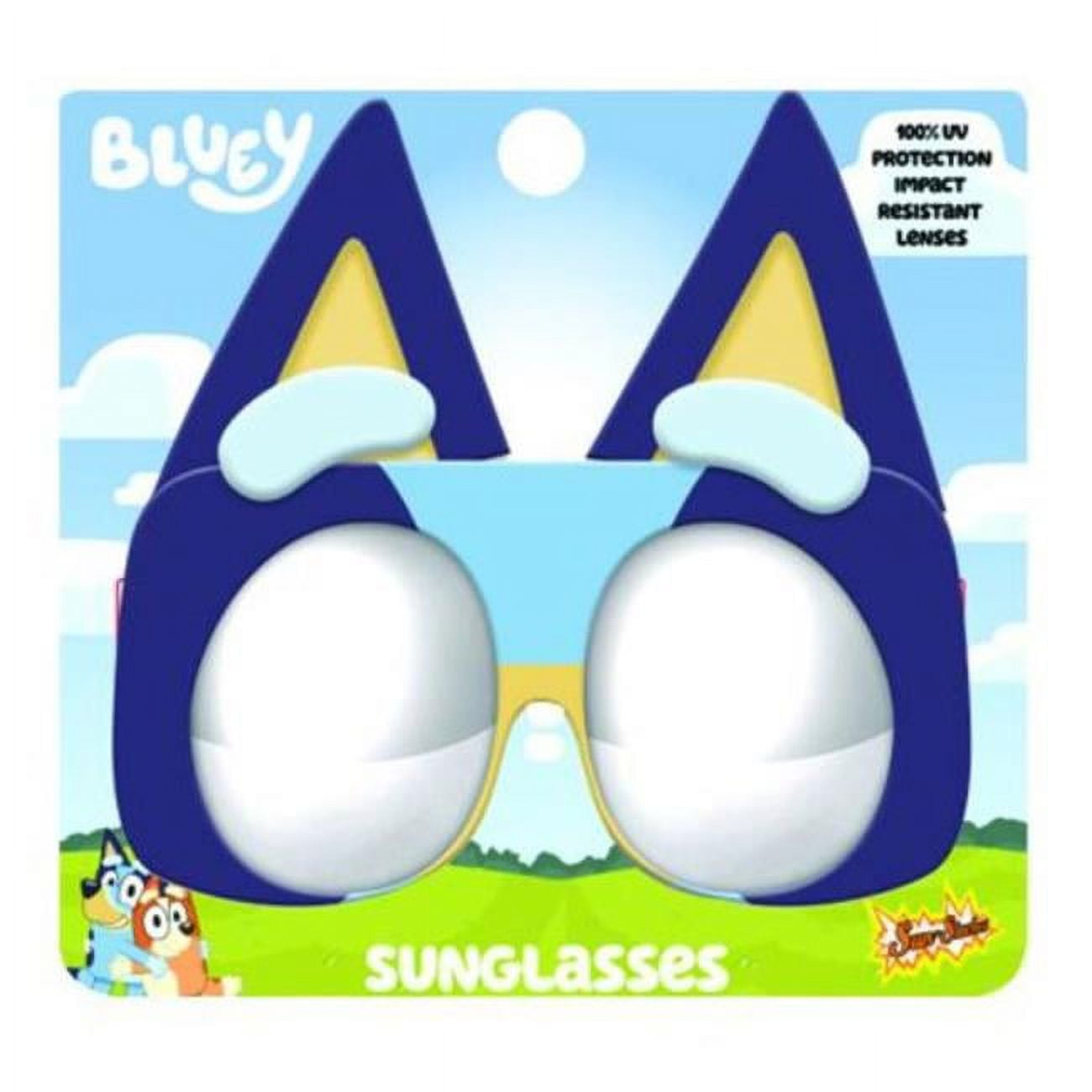 Sun-Staches Licensed Lil' Characters Bluey 100% UV Protection Childrens ...
