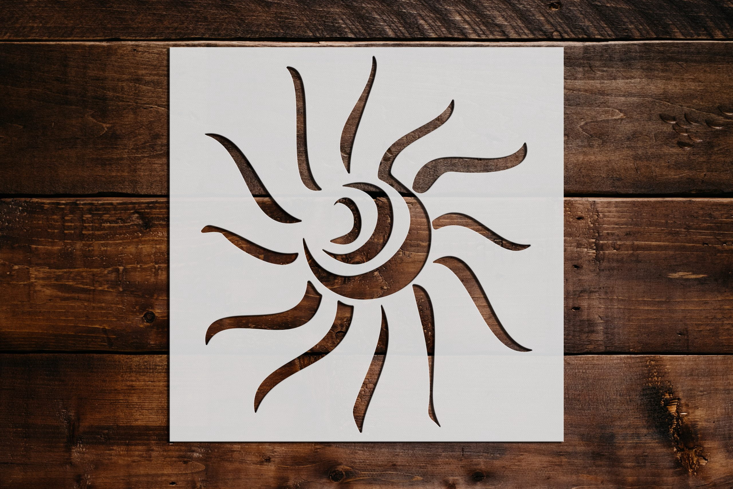 Sun Stencil - Art and Wall Stencil (20"x20") - Walmart.com