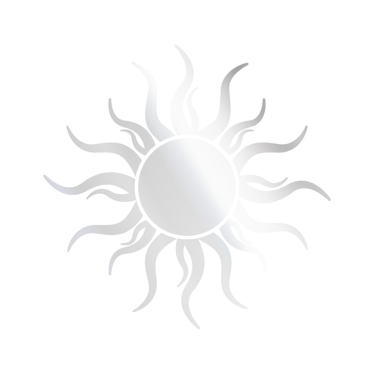 Sun Sticker Decal Die Cut - Self Adhesive Vinyl - Weatherproof - Made ...