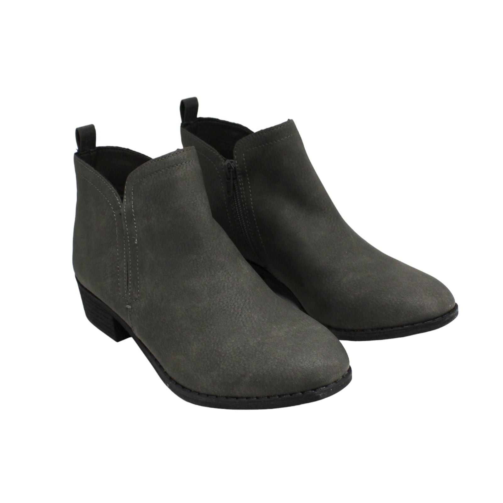 Sun + Stone Cadee Ankle Booties, GREY 8.5W - Walmart.com