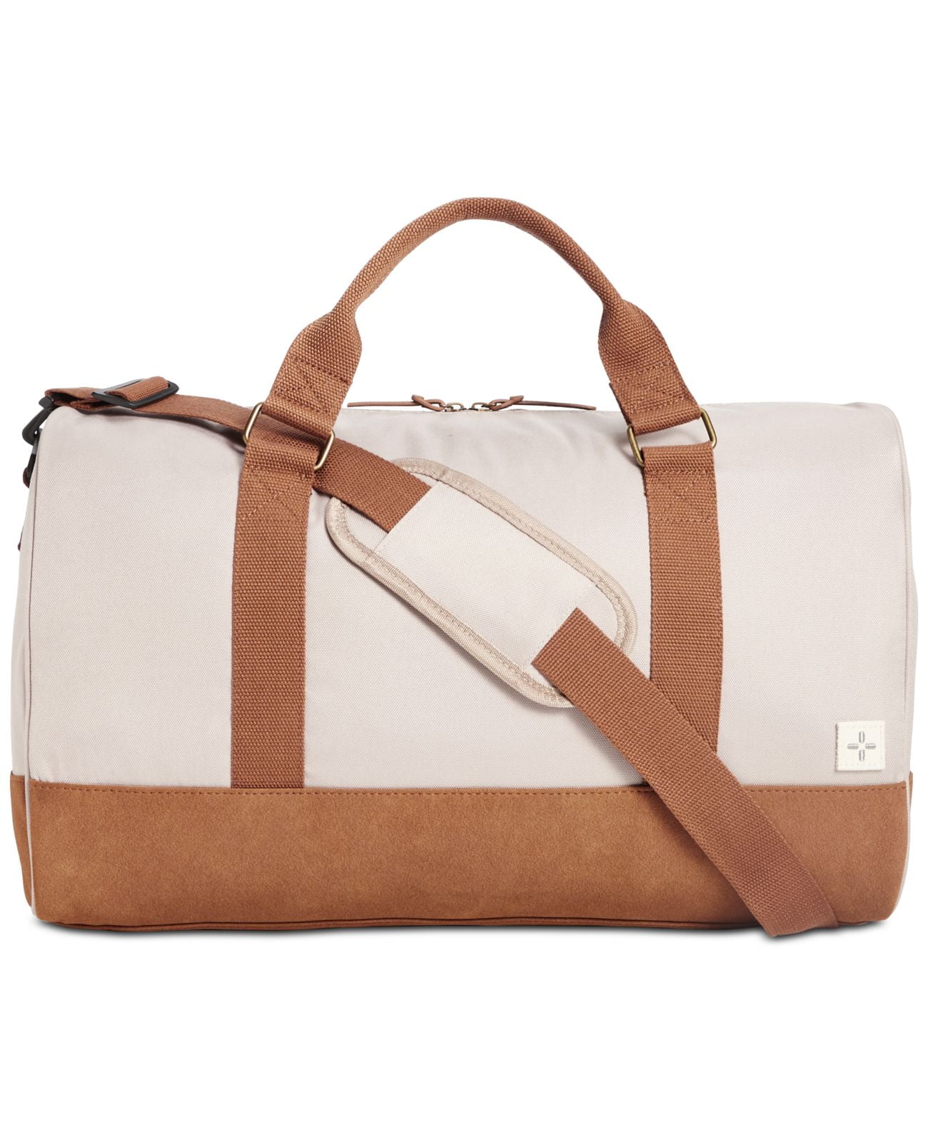 Sun + Stone Men's Reed Colorblocked Duffel Bag Beige Size Regular - Walmart.com