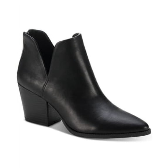 Sun + Stone Women's Elizaa Notched Pointed Toe Dress Booties - Walmart.com