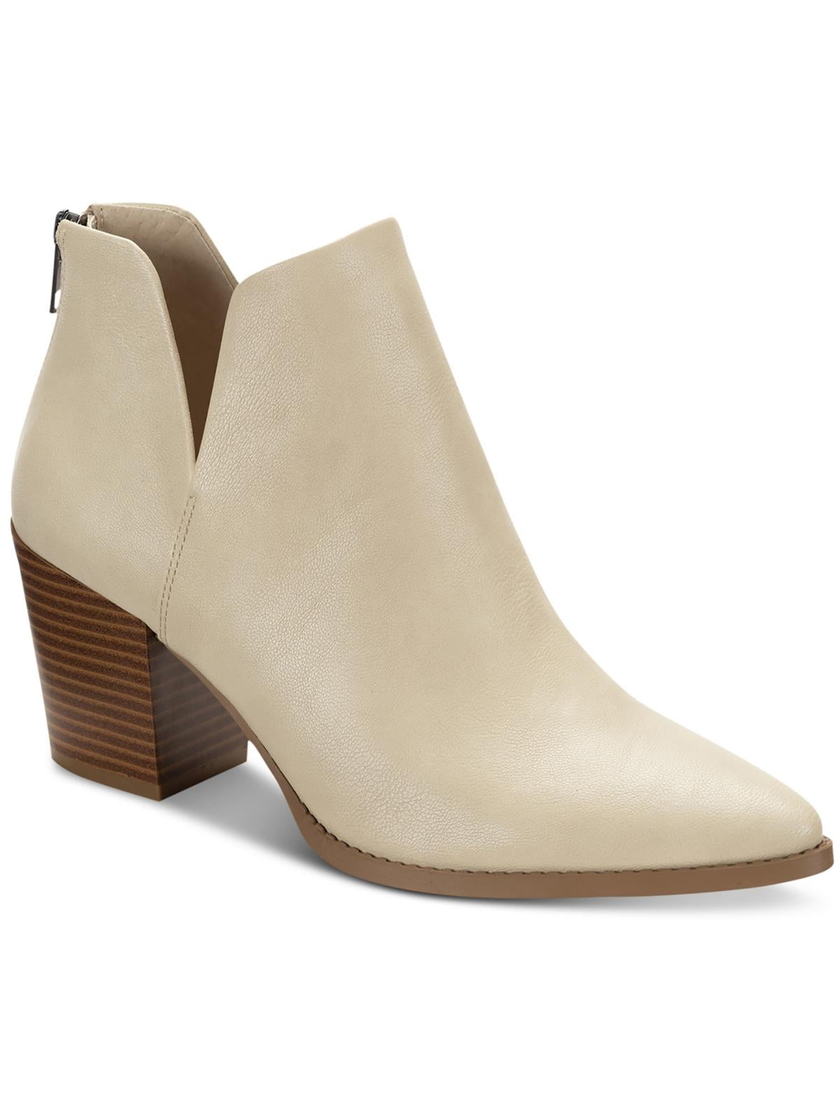 Sun + Stone Womens ELIZAAP Faux Leather Dressy Shooties - Walmart.com