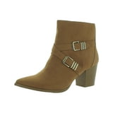 Sun + Stone Womens ELYSSAA Block Heel Pointed Toe Booties - Walmart.com