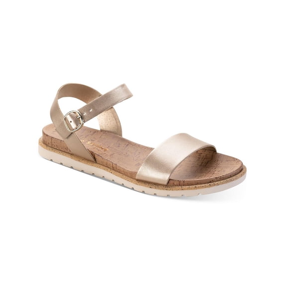 Sun + Stone Womens Mattie Ankle Strap Open Toe Slingback Sandals ...