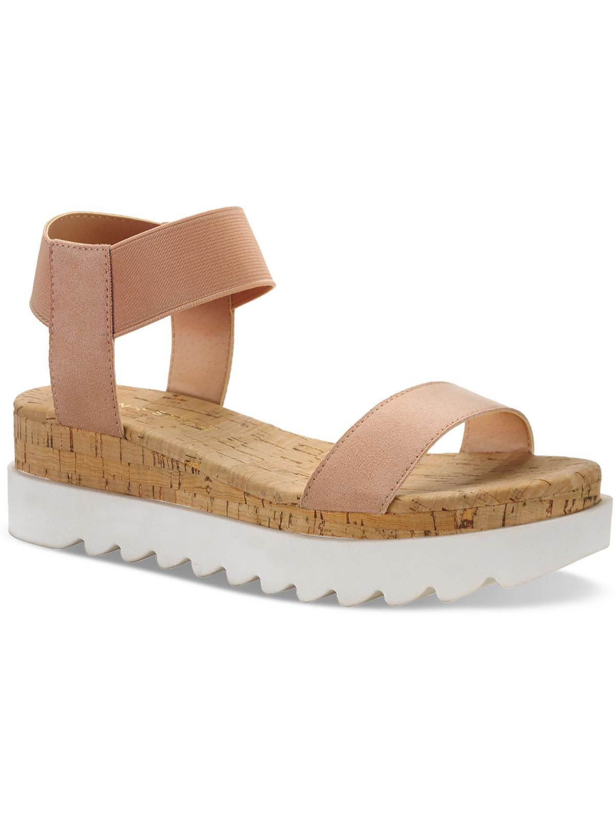 Sun + Stone Women's Melanyy Slip On Open Toe Wedge Sandals Sun + Stone Women's Melanyy Slip On Open Toe Wedge Sandals
