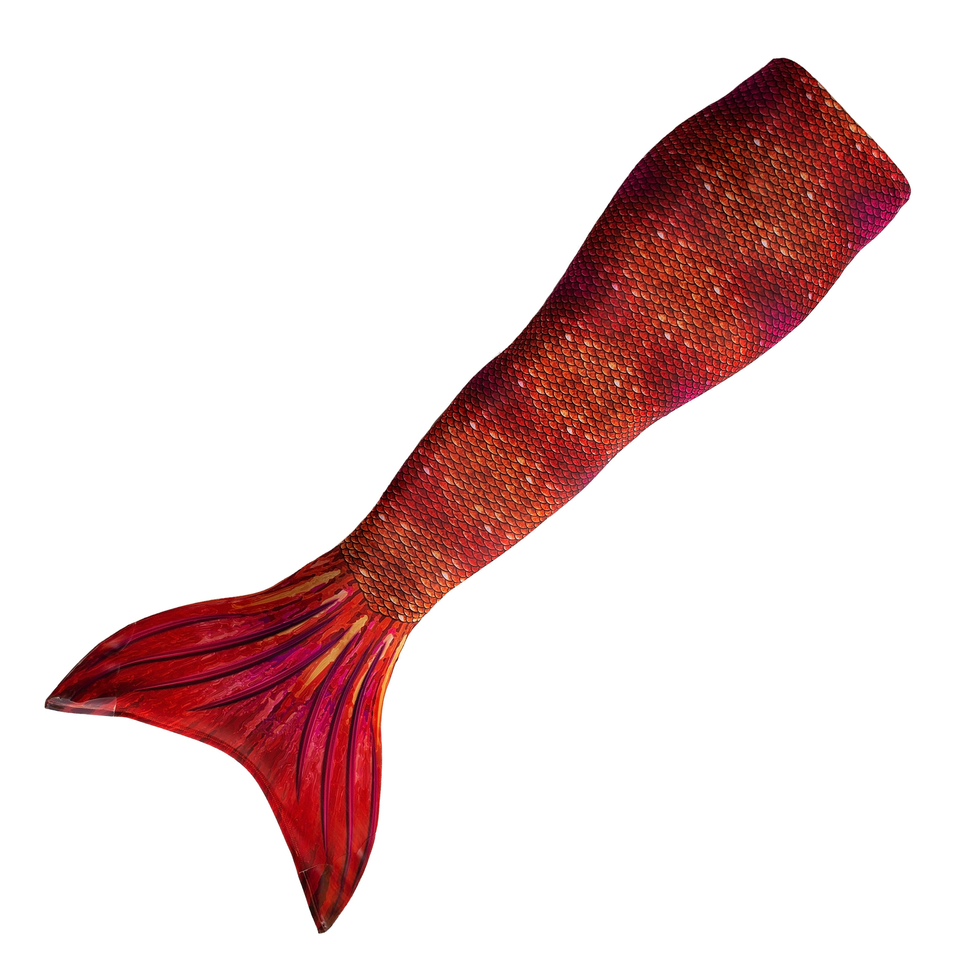 Sun Tail Mermaid Elastic Waistband Tiger Queen Tail Skin Swimsuit ...