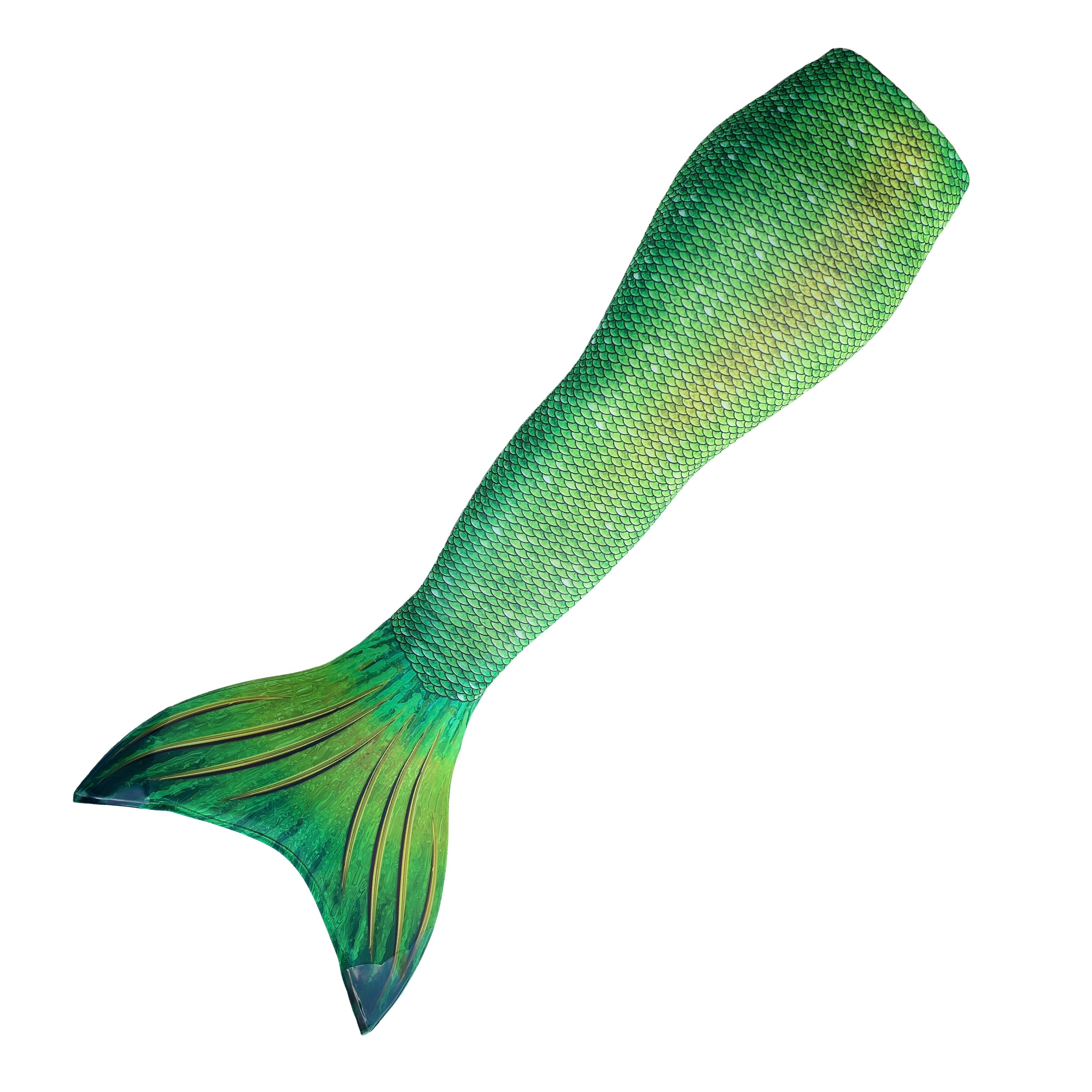 Sun Tail Mermaid Lime Rickey Tail Skin, Size Child Large (Monofin not ...