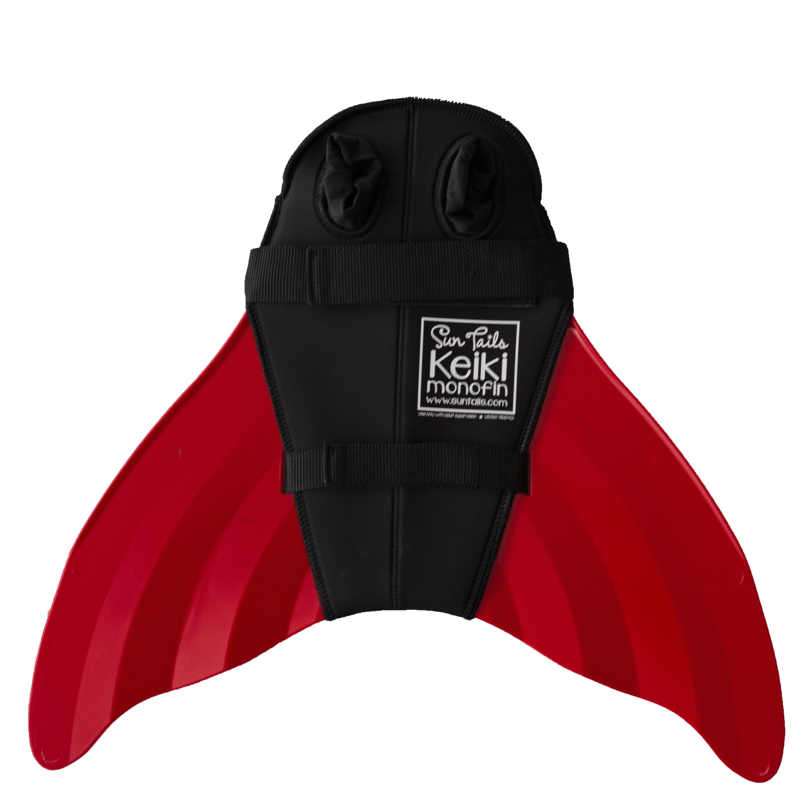 Sun Tail Mermaid Red Keiki (Child) Monofin - Walmart.com