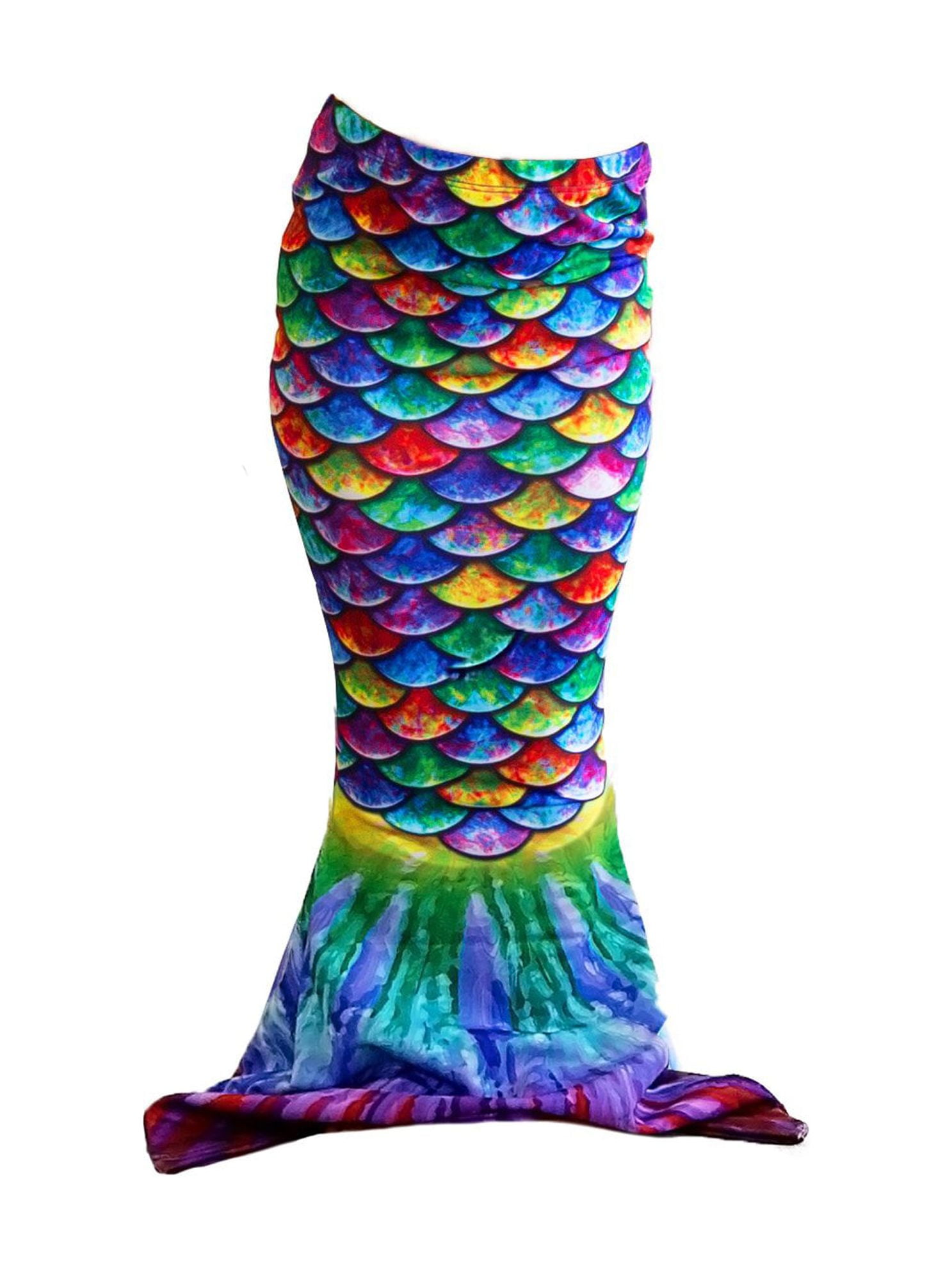 Sun Tail Mermaid Toddler Tail Hawaiian Rainbow Size XS (2T/3T ...