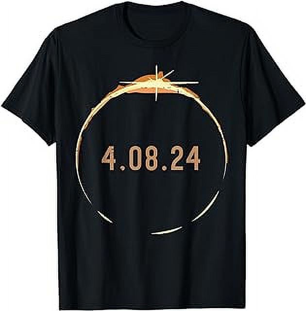 Sun Total Solar Eclipse 2024 Totality April 8 Women Men Kids T-Shirt ...
