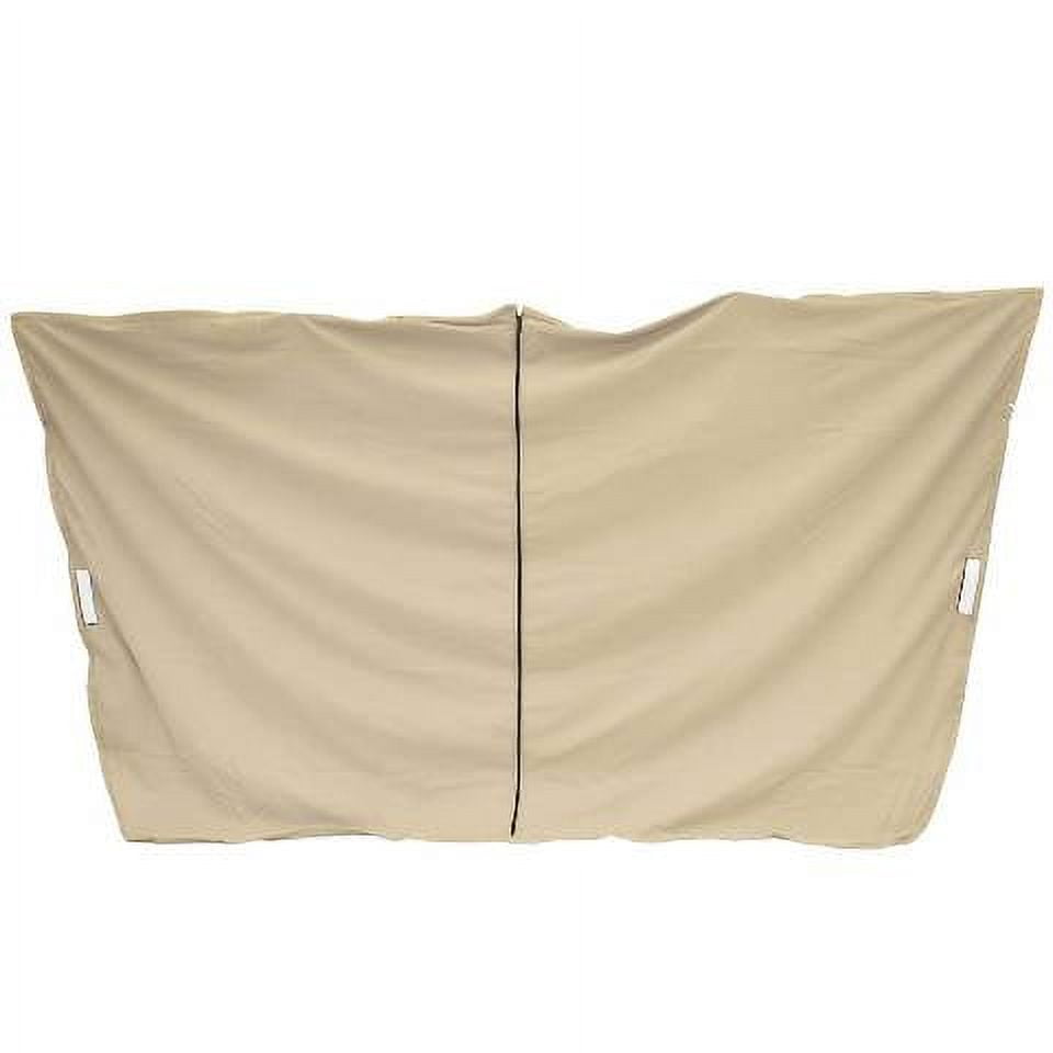 Dowco Wheat Pop-Up Privacy Enclosure Curtain Soft Marine Grade Fabric ...