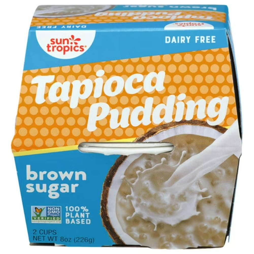 Sun Tropics Brown Sugar Tapioca Pudding 8 Oz - Pack Of 6 - Walmart.com
