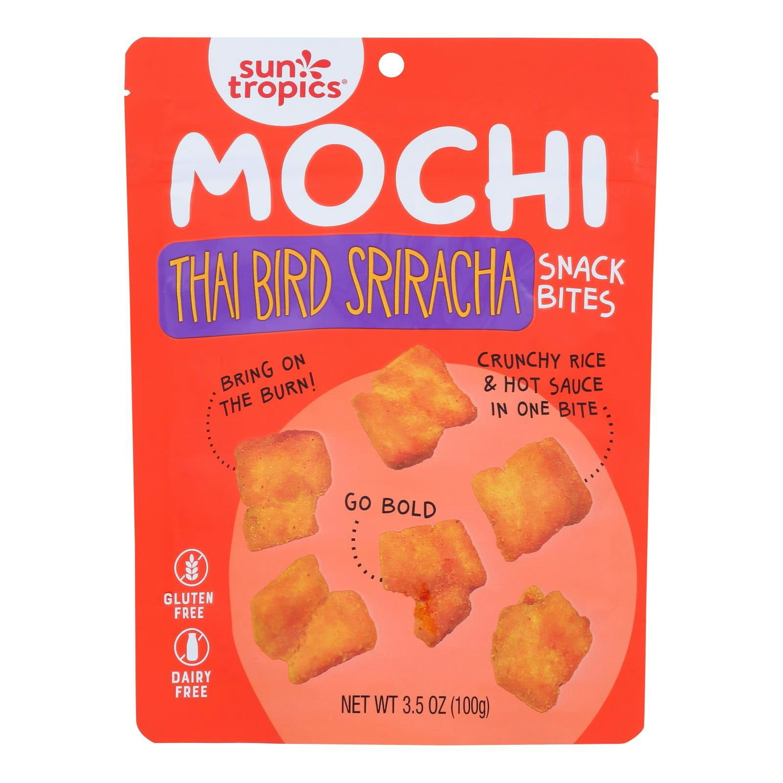 Sun Tropics Mochi Snack Bites Thai Bird 3.5 oz (Pack Of 12) - Walmart.com