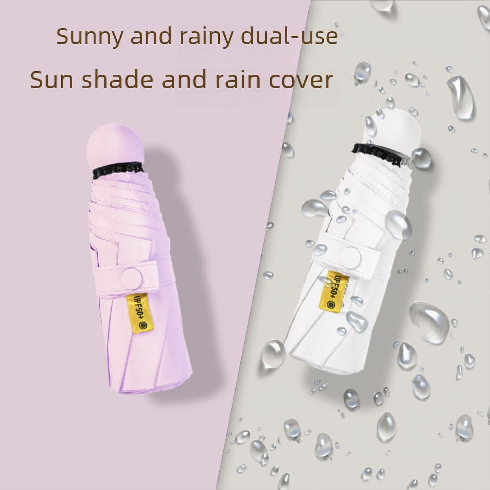 Sun Umbrella Sun Protection UV Protection Capsule Umbrella Women's Fold ...