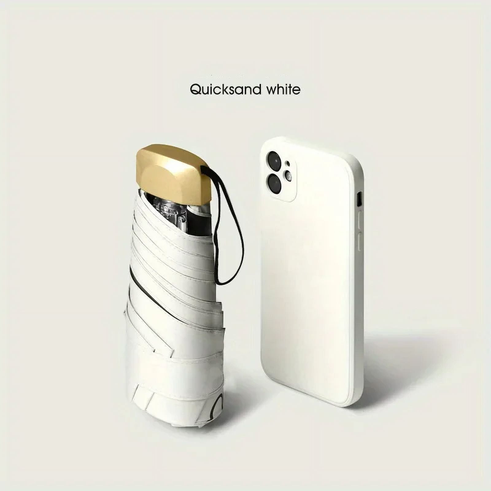 Sun Umbrella UPF50 Small Folding Pocket Rain Umbrella Ultraviolet ...