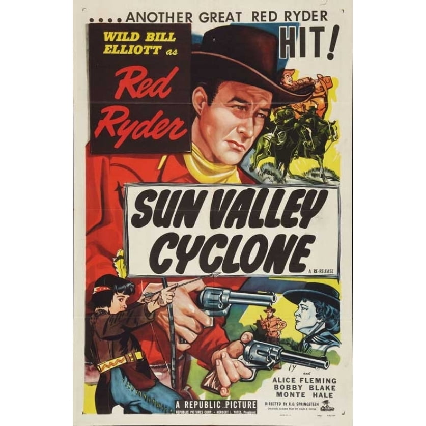 Sun Valley Cyclone Movie Poster (11 x 17) - Walmart.com