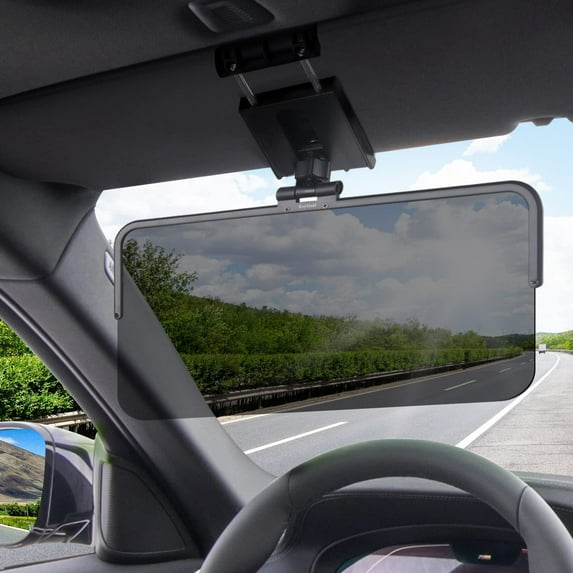 Sun Visor for Car, Polarized Car Visor Extender Sun Blocker with a 360 ...