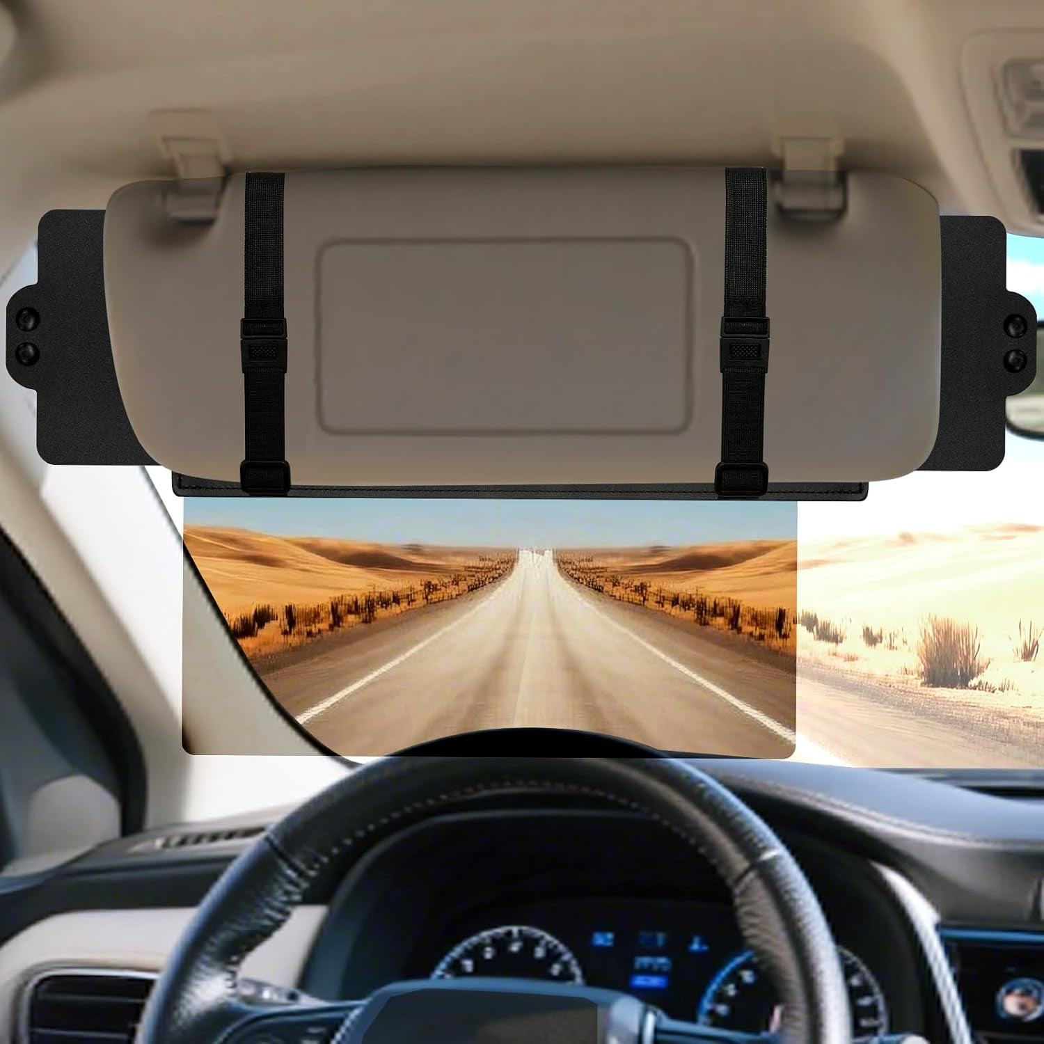 Sun Visor Extender for Car, Visor Extender Sun Blocker, Sun Visor ...