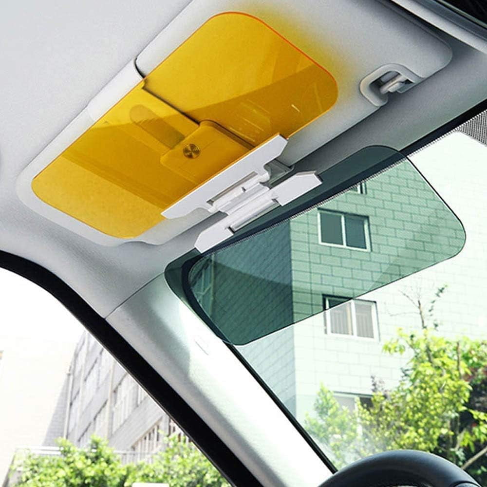 Sun Visor Extender for Car，2 in 1 Day and Night Polarized PC Car Sun ...