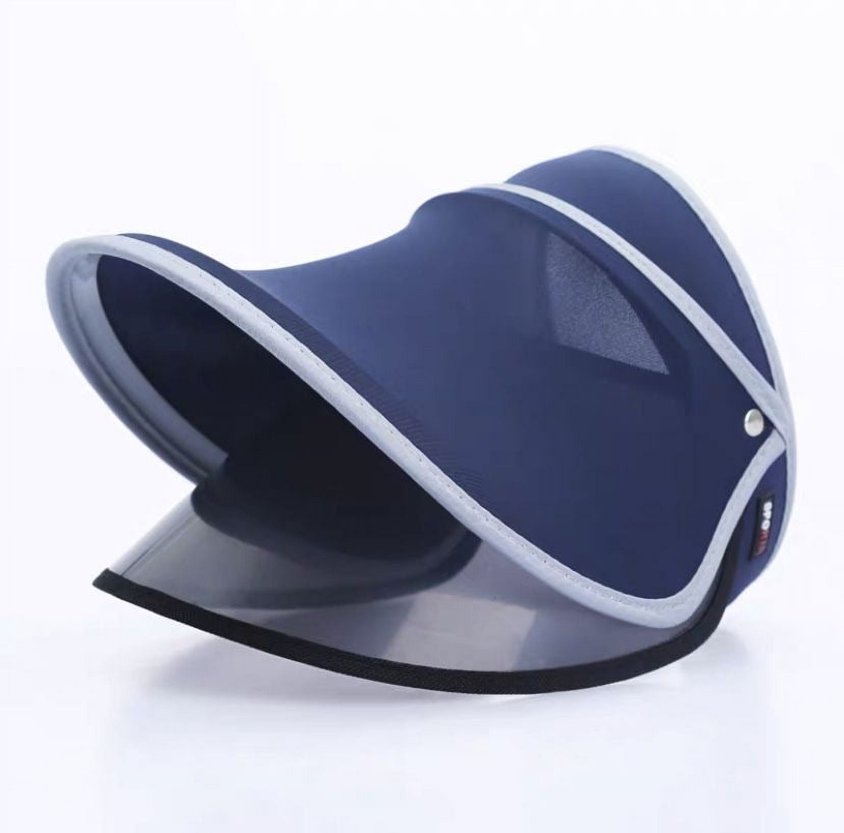 Sun Visor Hat Face Shield UV Cap Outdoor Eye Protection Anti-Saliva ...