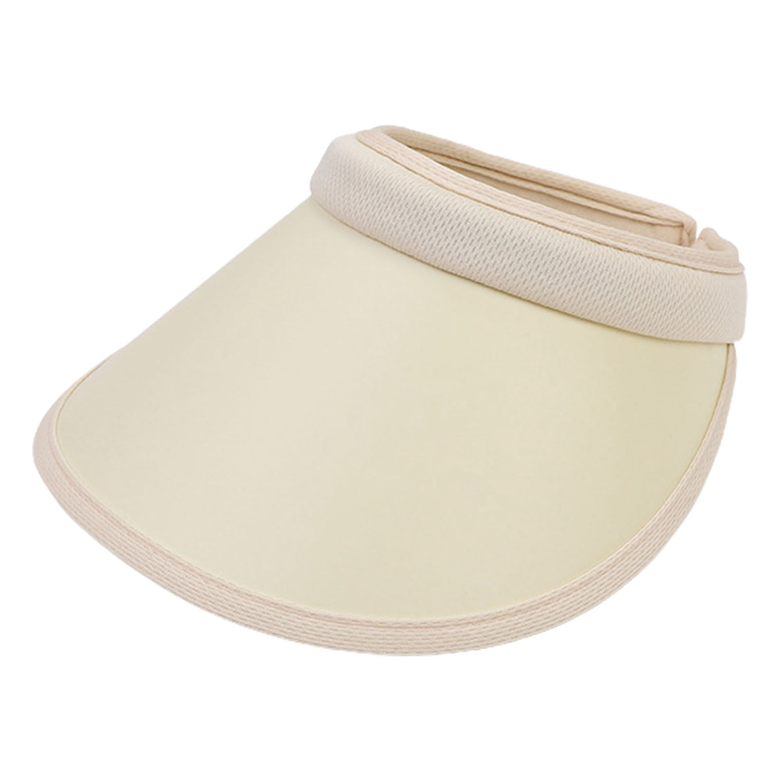 Sun Visor Hats Large Brim UV Protection Hats Summer Beach Protective ...