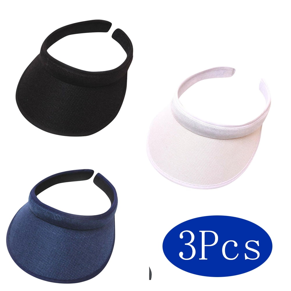 Sun Visor Hats Men Women Summer Beach Cap Sport Visors For Tennis Volleyball Running Jogging