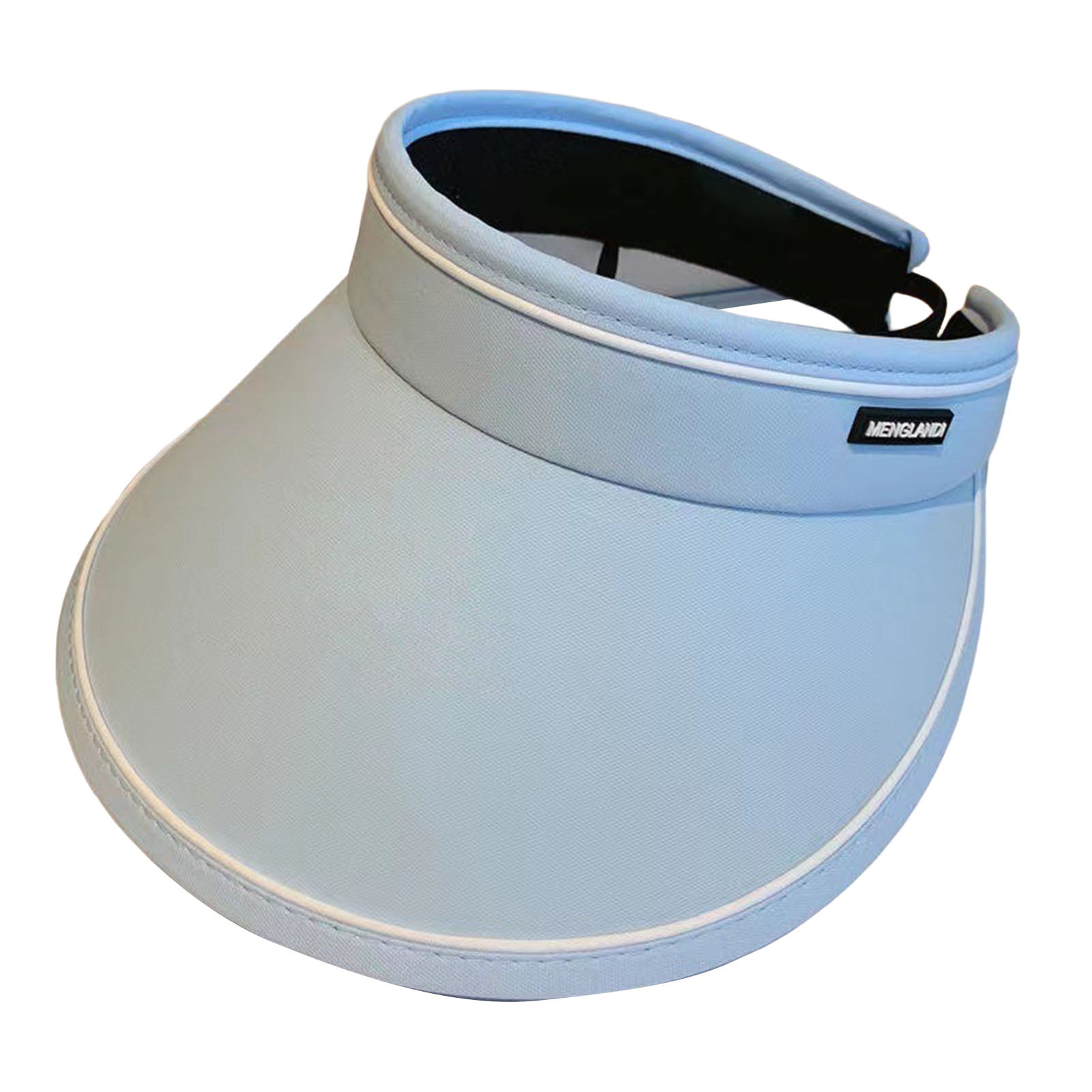 Sun Visor Hats Wide Brim Visor Hats Adjustable Large Brim Summer Beach ...