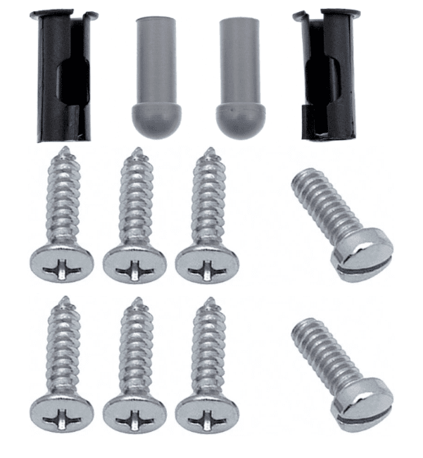 Sun Visor Tip Bushing Kit and Screw Kit For 1963-1970 Cadillac DeVille ...