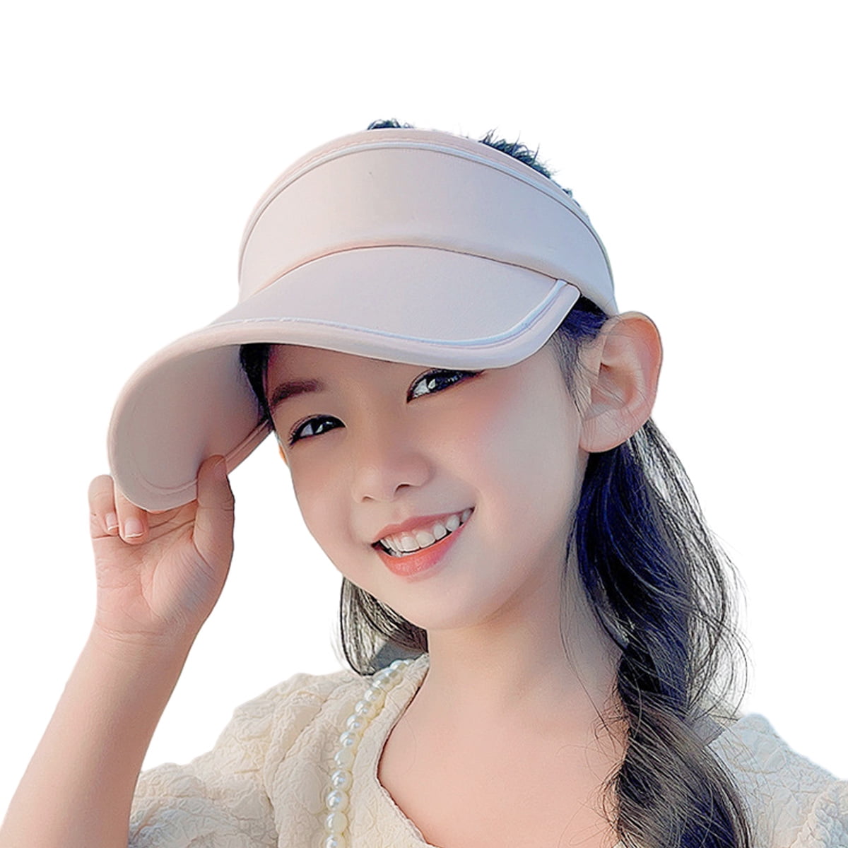 Sun Visors Adjustable Cap - Unisex for Children Athletic Sports Hats UV ...