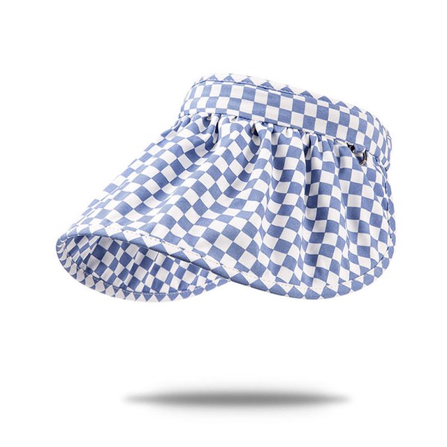 Sun Visors Foldable Sun Hats for Women with Wide Brim Summer Packable ...