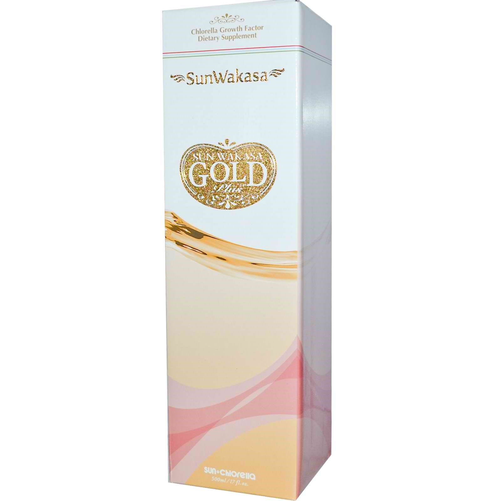 Sun Chlorella Sun Wakasa Gold, 17 fl oz - Dietary Supplement Liquid ...