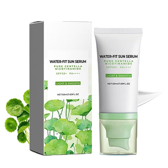 Sun Water-fit Serum, Korean Hydrating Screen with Hyaluronic Acid ...