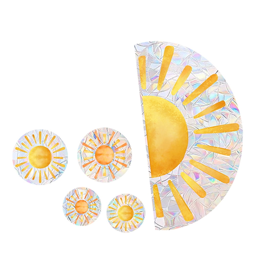 Sun Window Sticker Static Stickers Nail Decor for Home Anti-collision ...