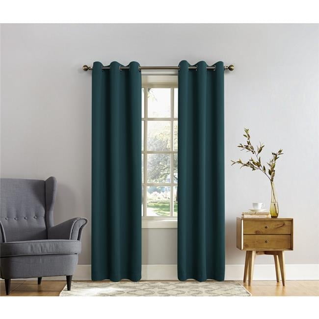 Sun Zero 80 x 84 in. Norwich Green Blackout Curtains Pack of 2 Walmart